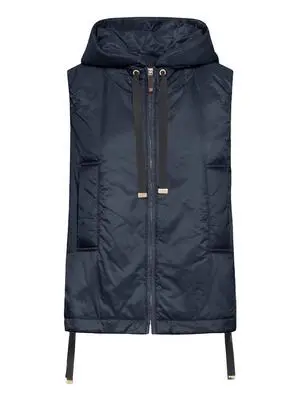 Max Mara Padded Vest With Hood - Multicolor