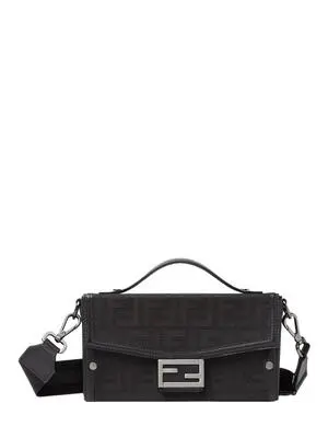 Fendi Leather Satchel Bag - Black