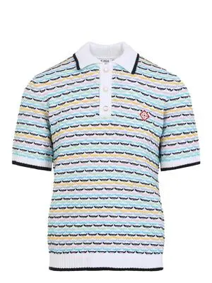 Casablanca Knitted Polo - Multicolor