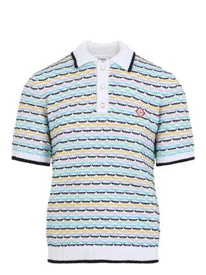 CASABLANCA Casablanca Knitted Polo Men
