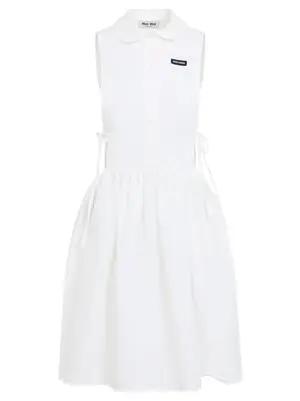Miu Miu Mini Dress White