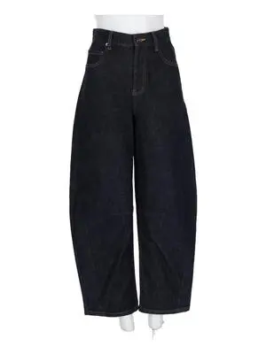 SELF-PORTRAIT SELF-PORTRAIT Cotton Denim Straight Jeans