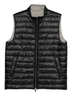 Herno Reversible Vest - Black