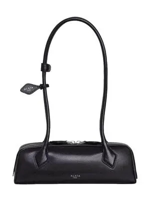 Alaïa Le Teckel Small In Goatskin - Black