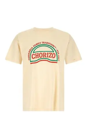 WILLY CHAVARRIA Chorizo Easy Tee' T-shirt - Cream