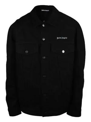 Palm Angels Denim Jacket - Black