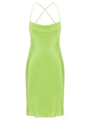 Saint Laurent Silk Slip Dress - Multicolor