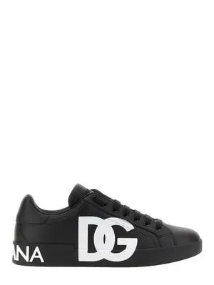 Dolce & Gabbana Portofino Sneakers - Black