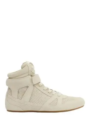 Isabel Marant Étoile Isabel Marant Women Senny High Suede Sneakers Multicolor