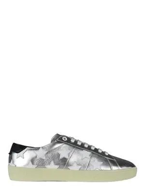 Saint Laurent Court Classic Sneakers - Silver