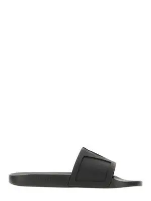 Valentino Garavani Pool Slides - Black