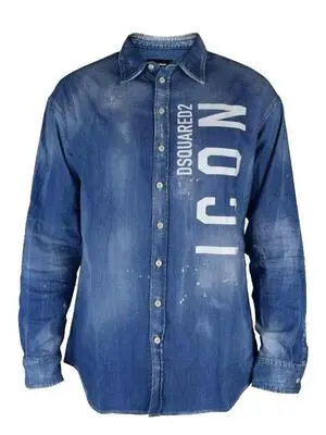 Dsquared2 Denim Shirt - Blue