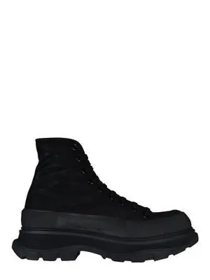 Alexander McQueen Tread Slick High Top Sneakers - Black