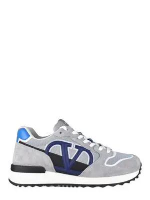 Valentino Garavani Valentino Garavani Men Vlogo Pace Sneakers Gray