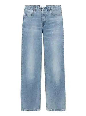 AMI Paris Wide-leg Jeans - Blue