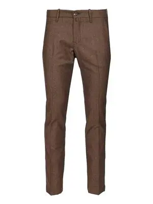 Jacob Cohen Bobby Slim Fit Chino Trousers - Brown