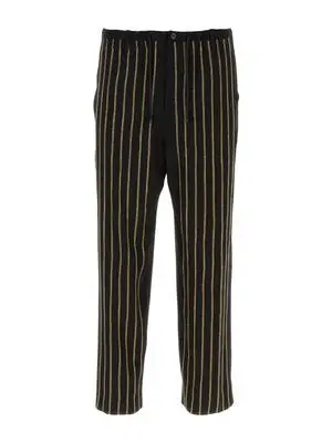 Dries Van Noten Viscose Blend Pant - Black