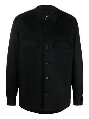 Zegna ZEGNA Cashmere Shirt Jacket Black