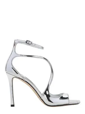 JIMMY CHOO Azia 95 Sandal - Silver