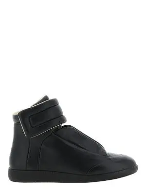 MAISON MARGIELA Future Leather Sneakers - Black