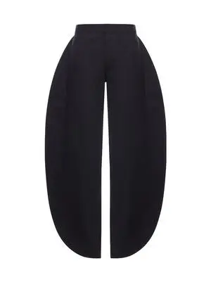 Alaïa ALAIA Petal Cotton Trousers Black