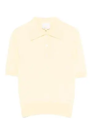 A.p.c. A.P.C. Cotton Polo Shirt With Jacquard Logo Multicolor