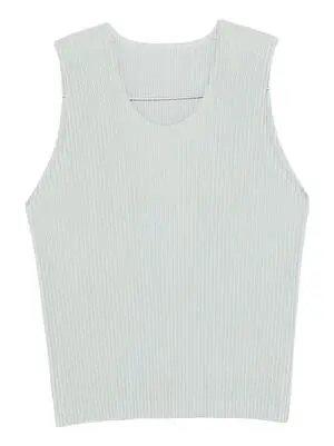 Issey Miyake Pleated Top - Multicolor
