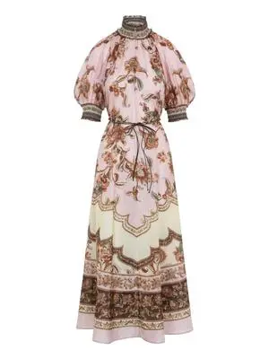 Zimmermann Aster Billow Long Dress - Multicolor