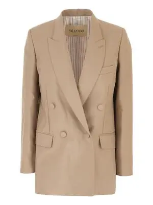 Valentino Garavani Double-breasted Blazer - Multicolor