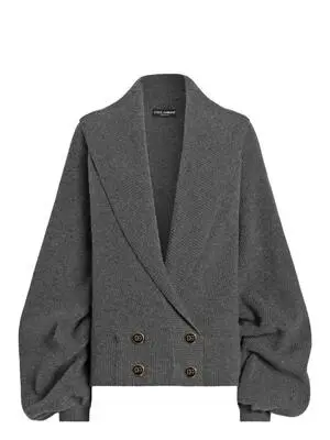 Dolce & Gabbana Shawl-collar Cardigan - Gray