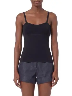 Max Mara MAX MARA Virgin Wool Blend Tank Top Black