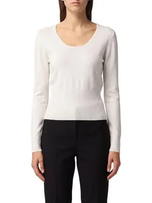 Max Mara Wool Cashmere Pullover Sweater - White