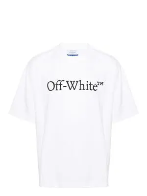 Off-White Big Bookish Cotton T-shirt - Multicolor