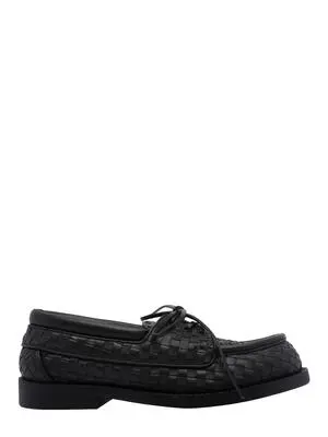 Bottega Veneta Calf Leather Loafers - Brown