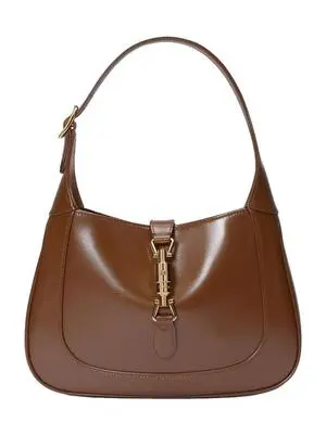 Gucci Leather Shoulder Bag - Brown