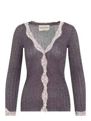 Valentino Garavani Viscose Cardigan - Red