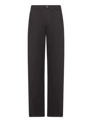 LEMAIRE Cotton Trousers - Multicolor
