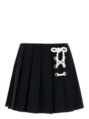 Prada Cotton Skirt - Blue