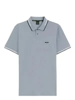 BOSS Boss Grey Polo Shirts Men
