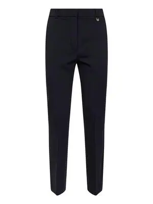 Max Mara Stretch Wool Slim Trousers - Multicolor