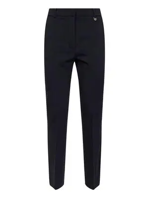 Max Mara Stretch Wool Slim Trousers - Multicolor