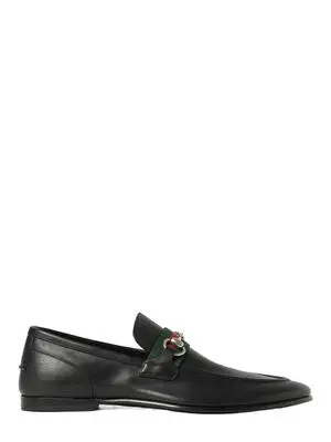 Gucci Como Leather Loafers - Black