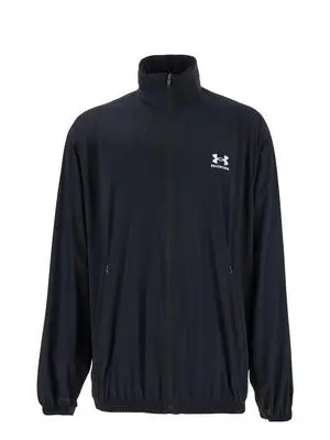 Balenciaga Tech Fabric Collaboration Jacket With Logo - Multicolor