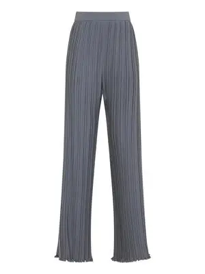 LANVIN Pleated Trousers - Gray