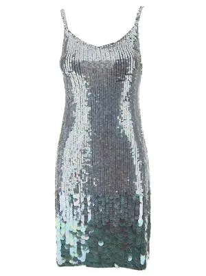 P.a.r.o.s.h Sequined Mini Dress - Multicolor