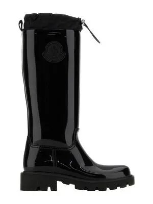 Moncler Rubber Kick Stream Boots - Black