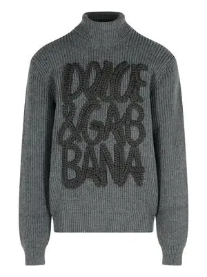 Dolce & Gabbana Virgin Wool Sweater - Gray
