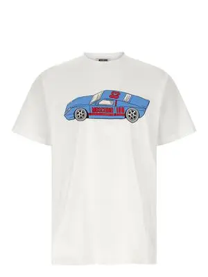 Moschino Printed T-shirt - White