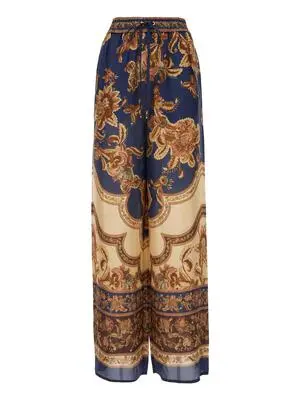 Zimmermann ZIMMERMANN Printed Trousers Multicolor