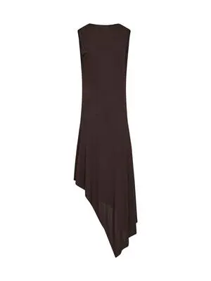 Alaïa Jersey Crepe Backless Midi Dress - Multicolor